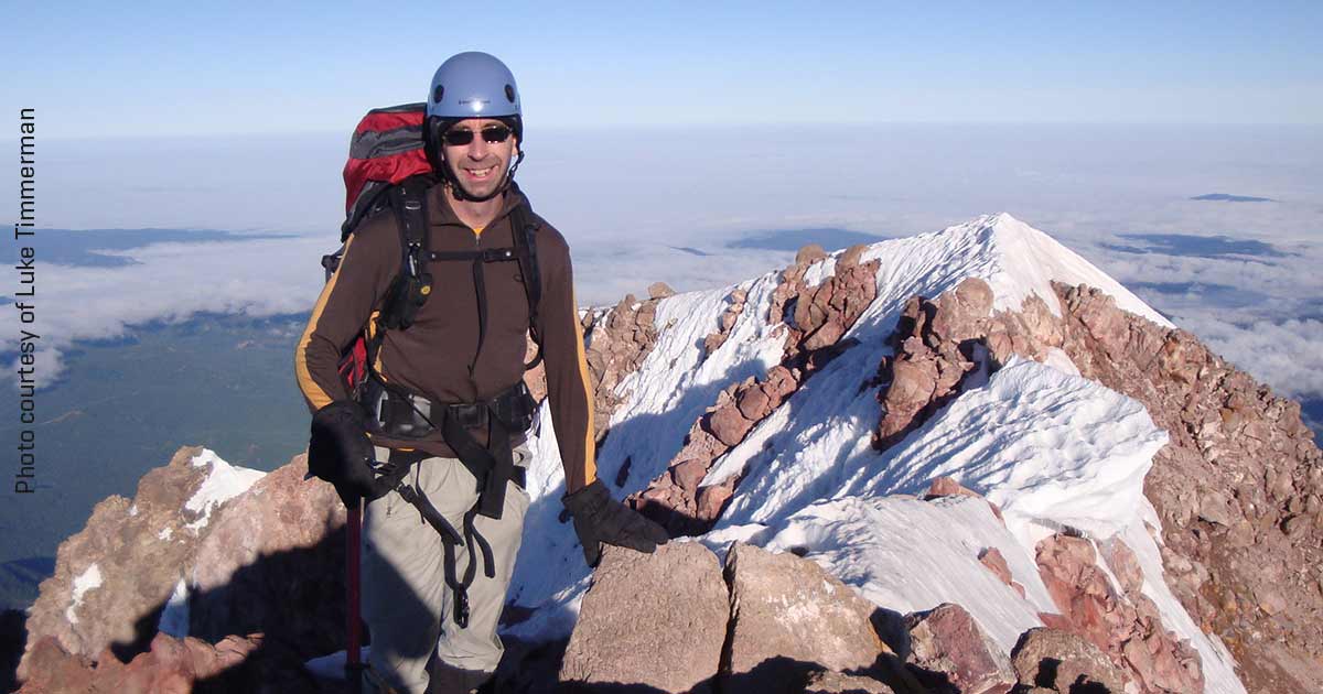Luke Timmerman looks back on his summit of Mount Everest - Fred Hutch