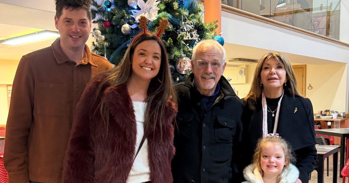 10 years after proton therapy, an esophageal cancer patient is thriving