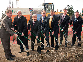 SCCA breaks ground on region's first proton therapy center - Fred Hutch