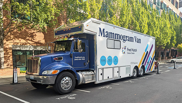 Mammogram Van Puyallup | Fred Hutchinson Cancer Center