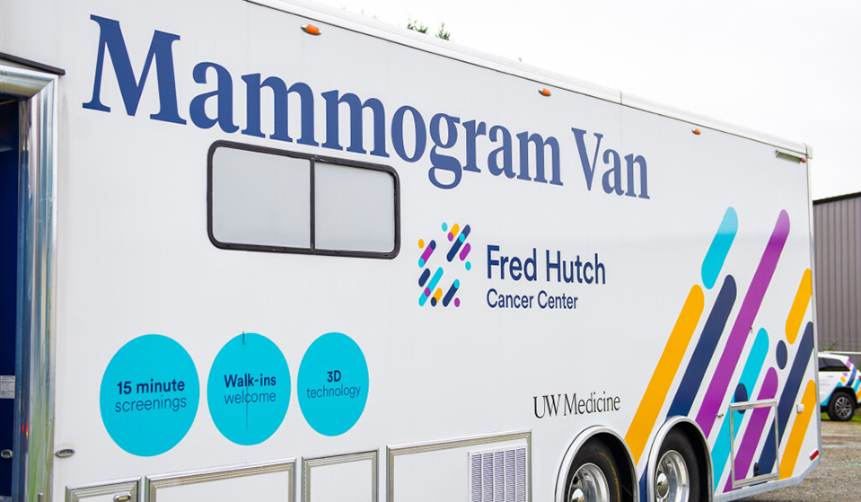 Mammogram Van Locations and Schedule | Fred Hutchinson Cancer Center