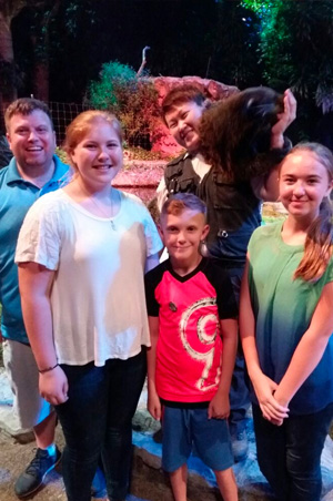 Three years after adenocarcinoma treatment, Rance is traveling the ...