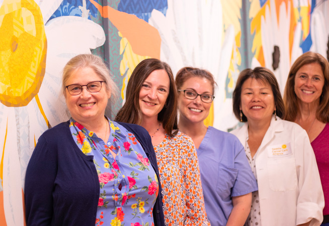 In a vibrant art display, colorful DAISY wall honors exemplary nursing ...