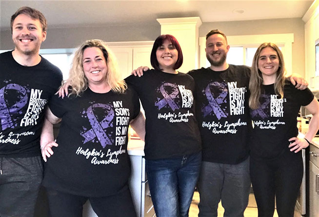 At 27, Matt faced his third bout of cancer, this time hodgkin lymphoma ...