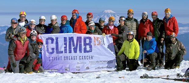 The ultimate team-building exercise? Climbing a mountain for cancer ...