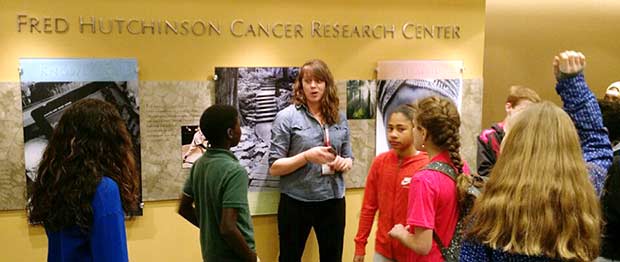 Dr. Jen Adair honored for STEM workshop | Fred Hutchinson Cancer Center