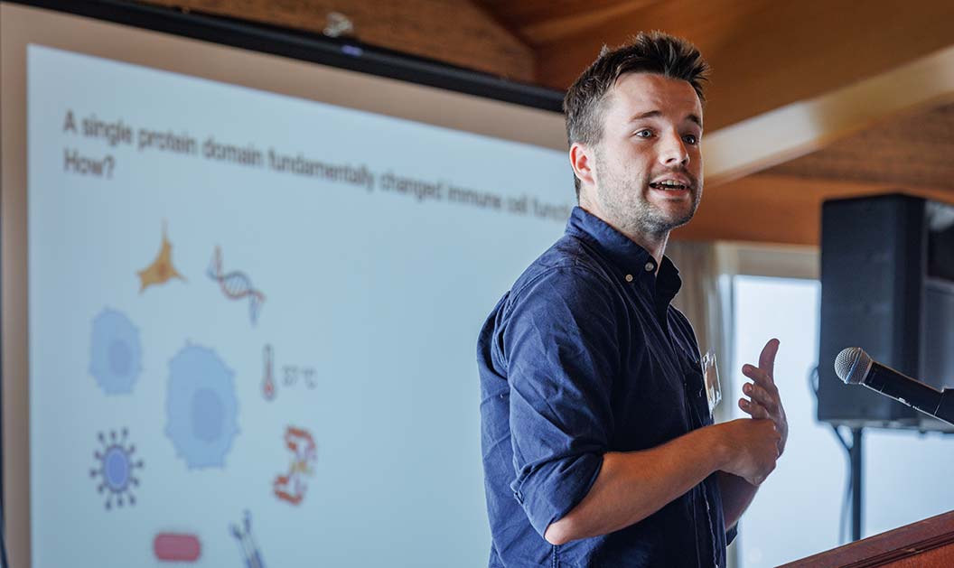 Fred Hutch research assistant Jeremy Hollis wins 2025 Harold M ...